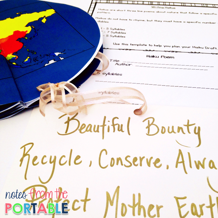 Earth Day Activities for the Classroom - Notes from the Portable