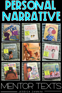 %Personal Narrative Mentor Texts Kids Love% - Notes from the Portable