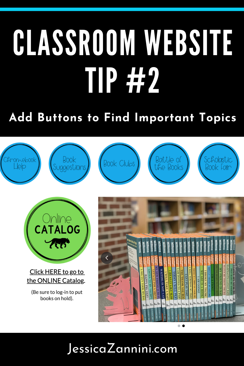 Creating a Great Classroom Website - Notes from the Portable